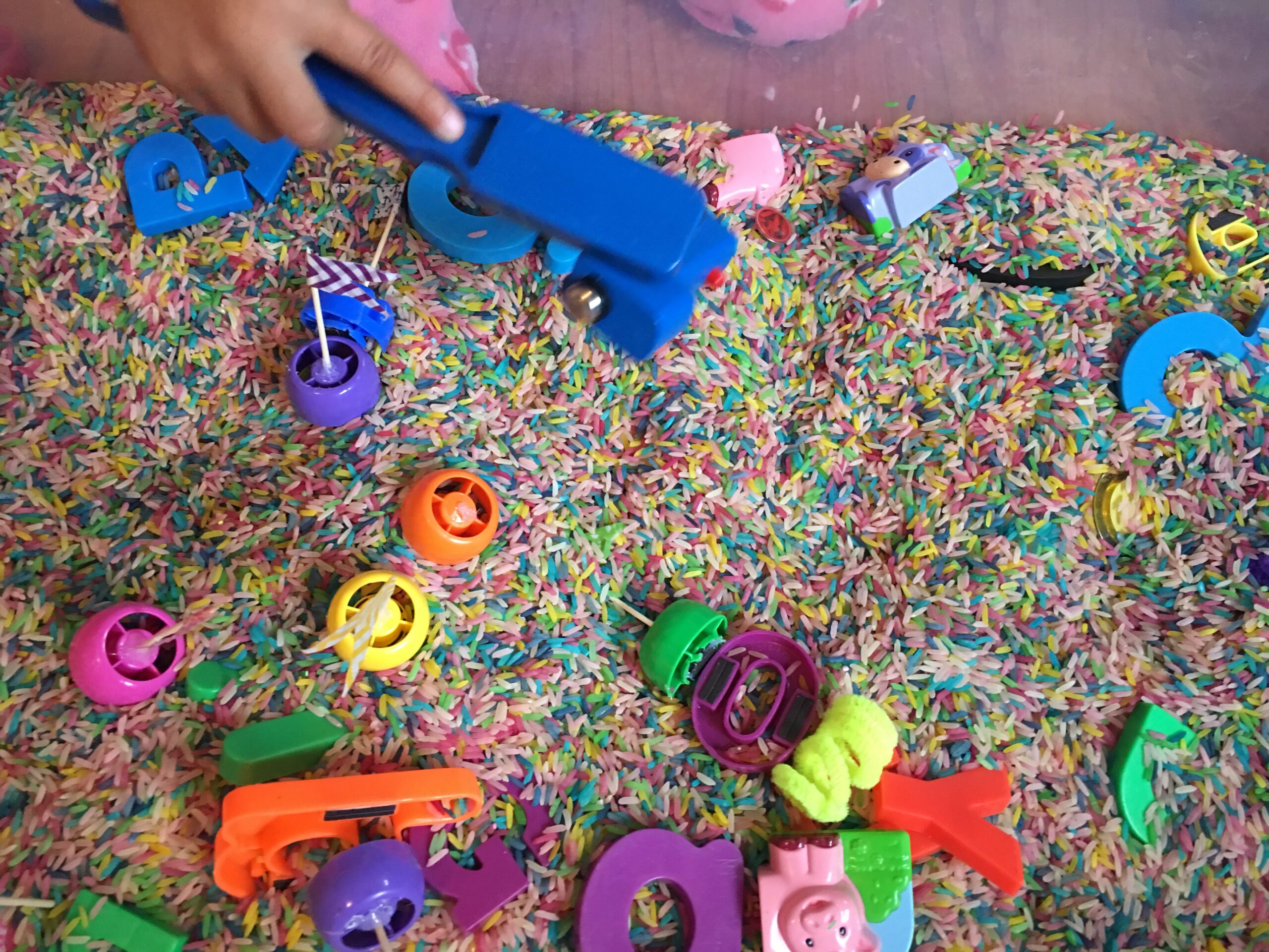 Magnetic Treasure Hunt - Happy Toddler Playtime