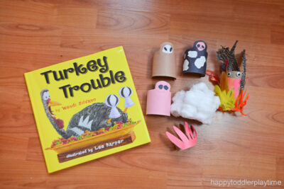 'Turkey Trouble': A THANKSGIVING CRAFT - Happy Toddler Playtime
