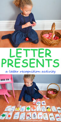 Letter Presents - Happy Toddler Playtime