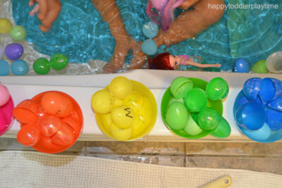 Easter Egg Bath - Happy Toddler Playtime