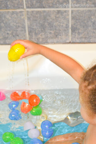 Easter Egg Bath - Happy Toddler Playtime