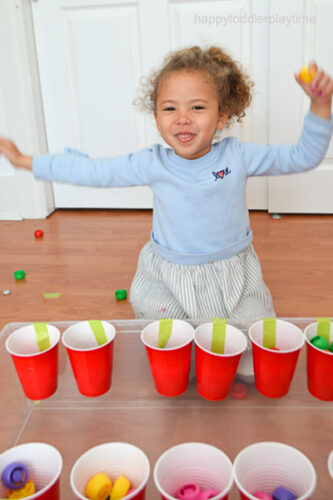 Caps Basketball - Happy Toddler Playtime