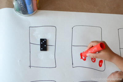 Domino Counting - Happy Toddler Playtime