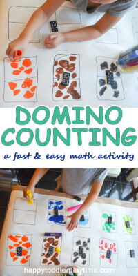 Domino Counting - Happy Toddler Playtime