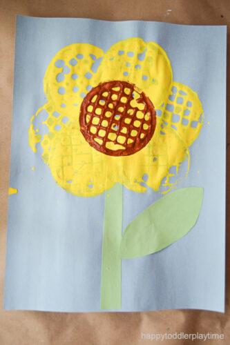 Sunflower Craft - Happy Toddler Playtime
