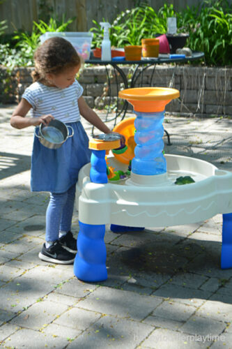 Water Table Kitchen - Happy Toddler Playtime