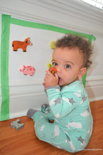 Baby Puzzle Grab - Happy Toddler Playtime