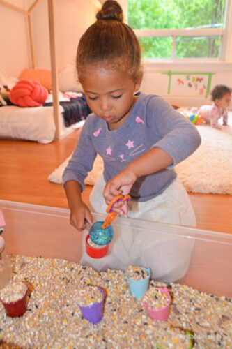 Feed the Squirrel: Fine Motor Activity - Happy Toddler Playtime