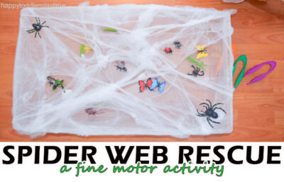Spider Web Rescue - Happy Toddler Playtime