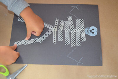 24+ Spooky Skeleton Crafts & Activities for Kids - Happy Toddler Playtime