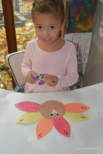 Hole Punch Turkey - Happy Toddler Playtime