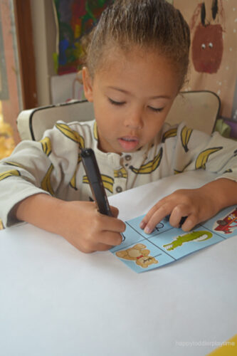 Sticker Decoding - Happy Toddler Playtime