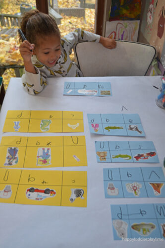 Sticker Decoding - Happy Toddler Playtime