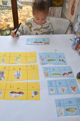 Sticker Decoding - Happy Toddler Playtime