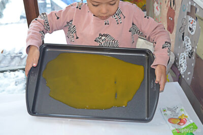 Baby Food Writing Tray - Happy Toddler Playtime