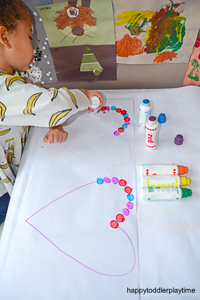 Heart Patterns - HAPPY TODDLER PLAYTIME
