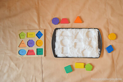 Snow Puzzle Match - Happy Toddler Playtime