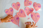 Valentines CVC Hearts - Happy Toddler Playtime
