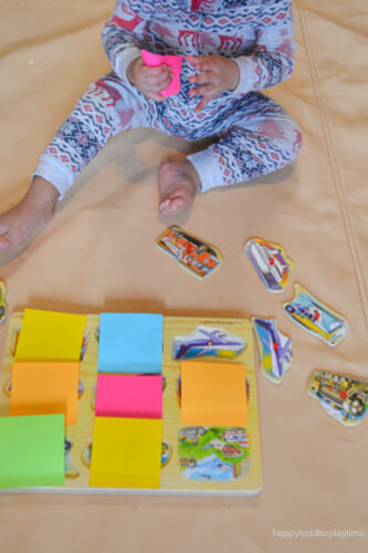Puzzle Peek-a-Boo - Happy Toddler Playtime