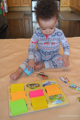 Puzzle Peek-a-Boo - Happy Toddler Playtime