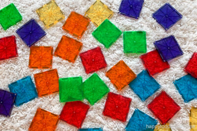 Magna-Tile Colour Sorting Boxes - Happy Toddler Playtime