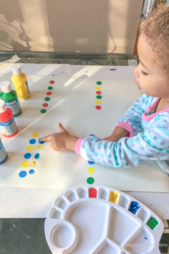 Fingerprint Patterns - Happy Toddler Playtime