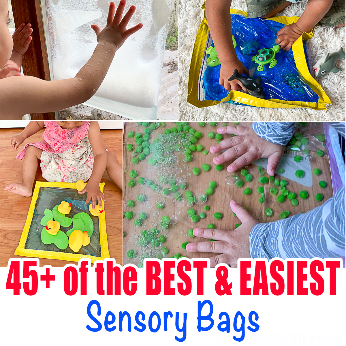 45+ Easy Sensory Bags for Babies & Toddlers - Happy Toddler Playtime