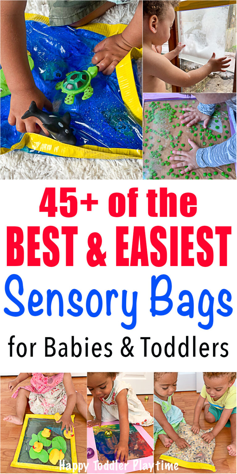 45+ Easy Sensory Bags for Babies & Toddlers - Happy Toddler Playtime