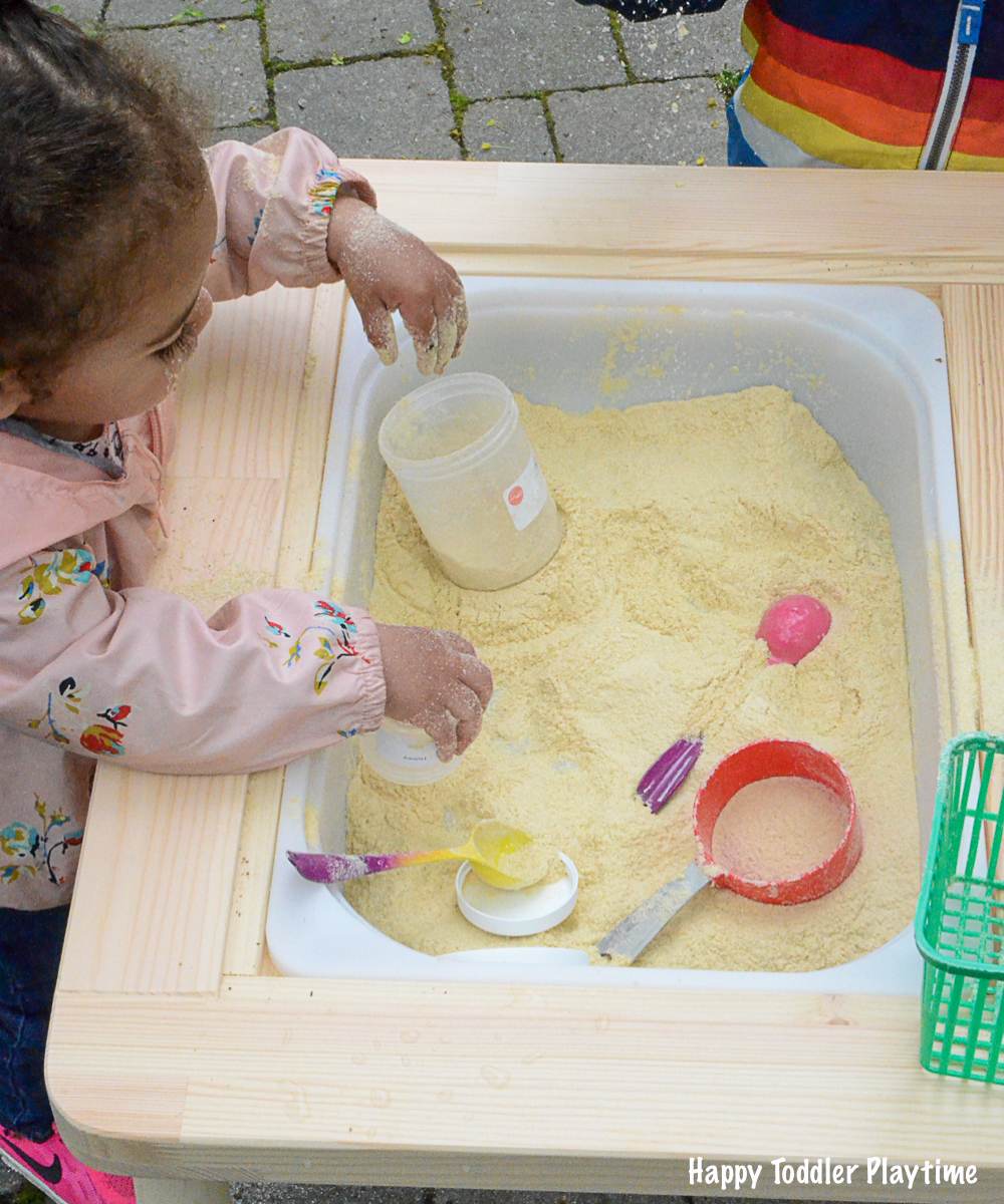 Taste Safe Sensory Bin - Happy Toddler Playtime