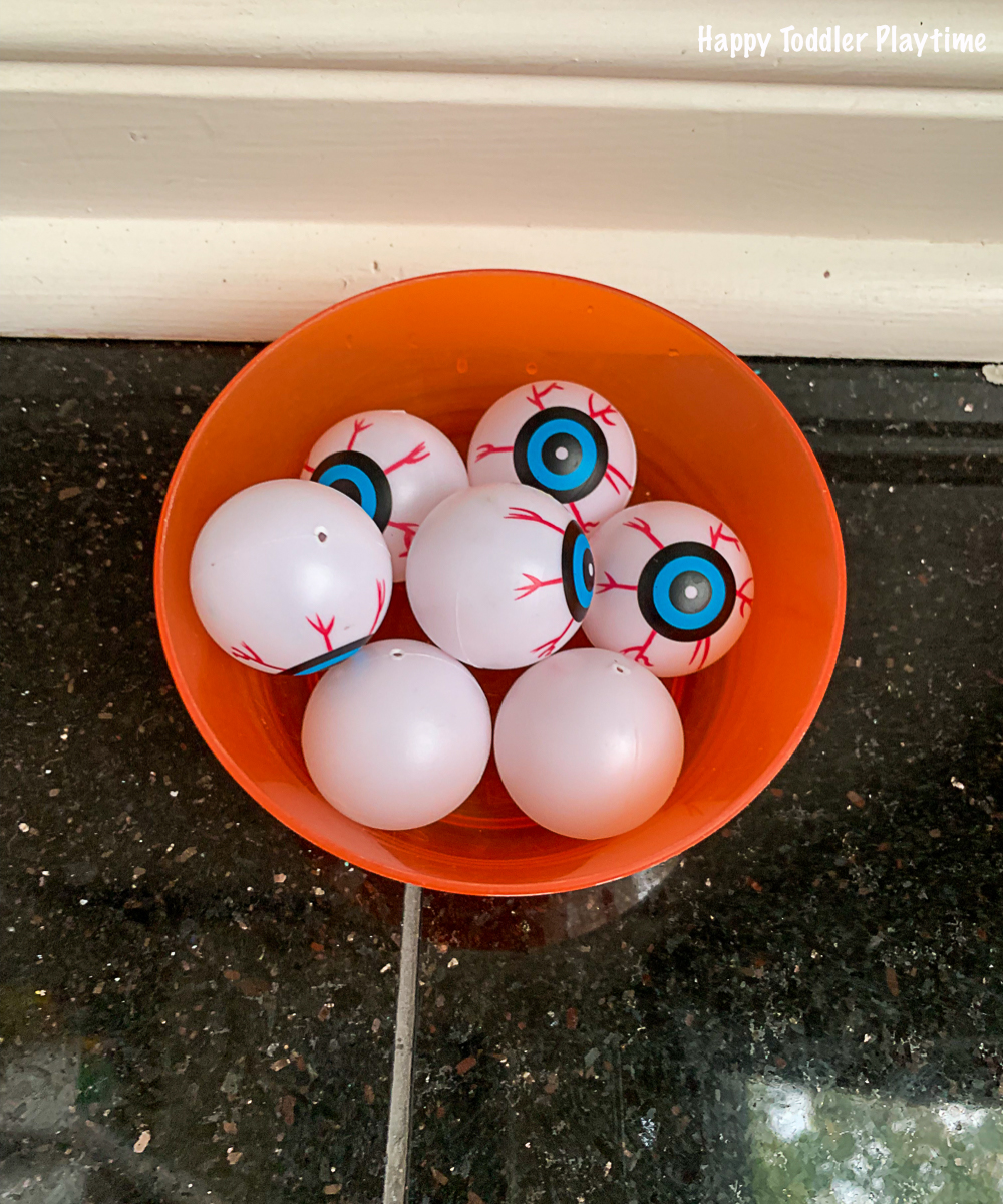 Eyeball Drop: Fine Motor Activity - Happy Toddler Playtime
