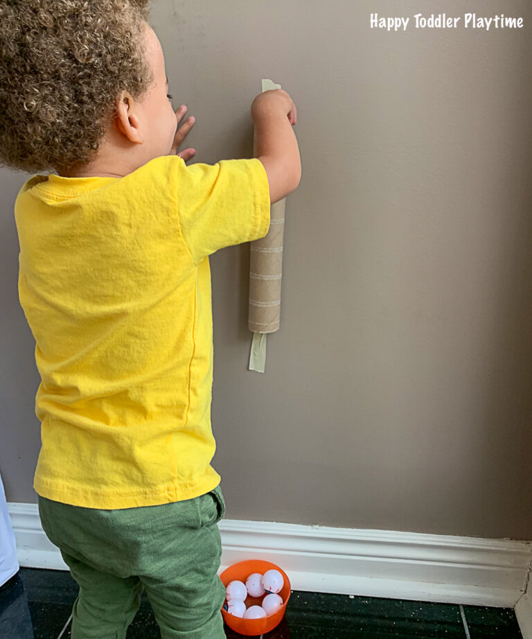 Eyeball Drop: Fine Motor Activity - Happy Toddler Playtime