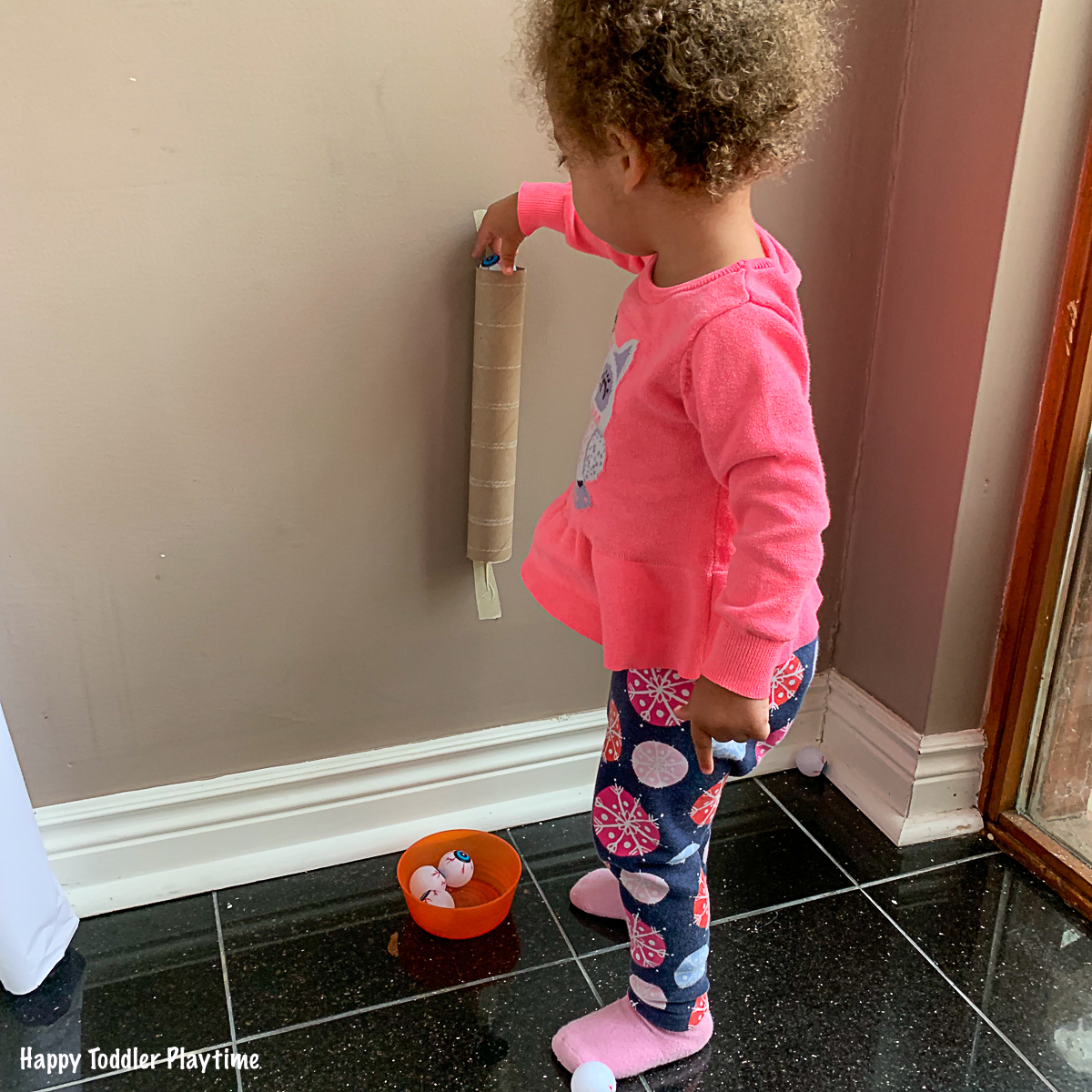 Eyeball Drop: Fine Motor Activity - Happy Toddler Playtime
