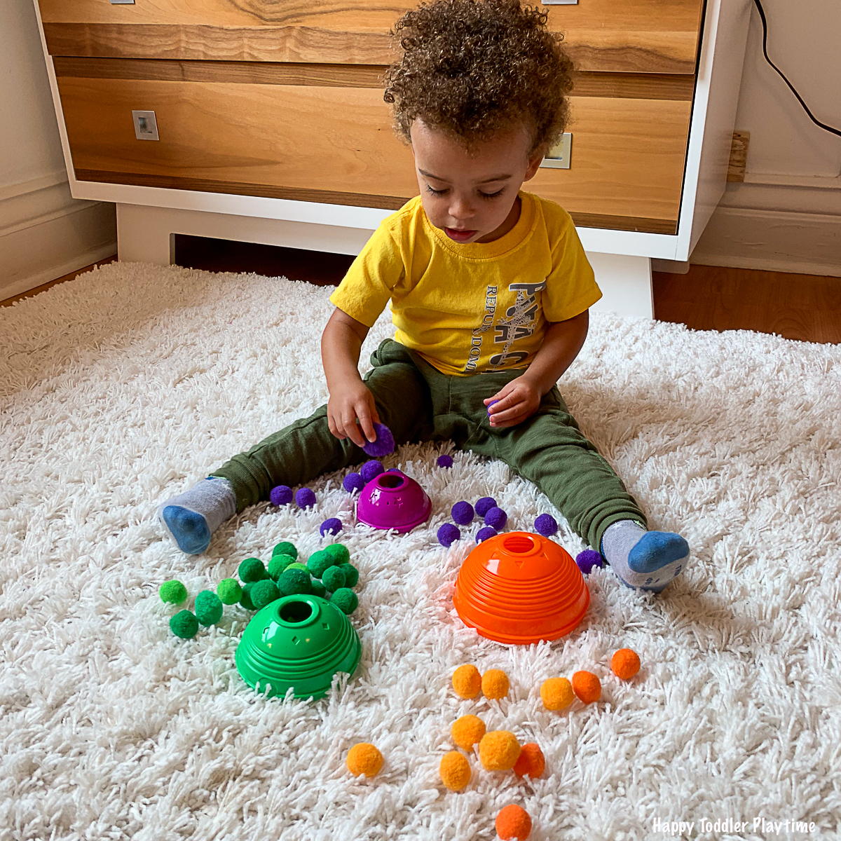 Halloween Color Matching - Happy Toddler Playtime
