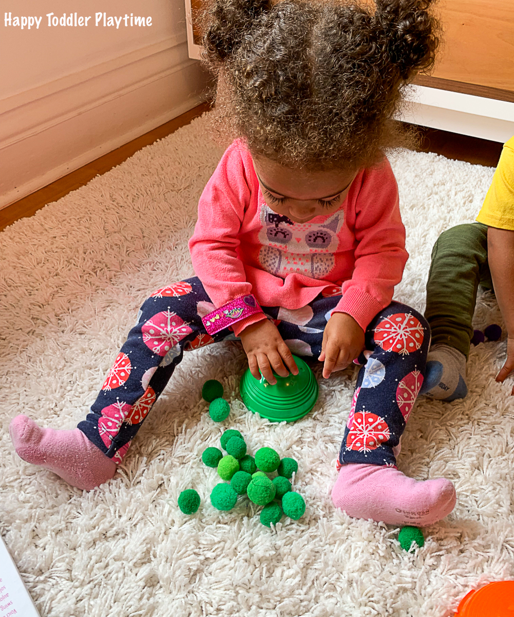 Halloween Color Matching - Happy Toddler Playtime