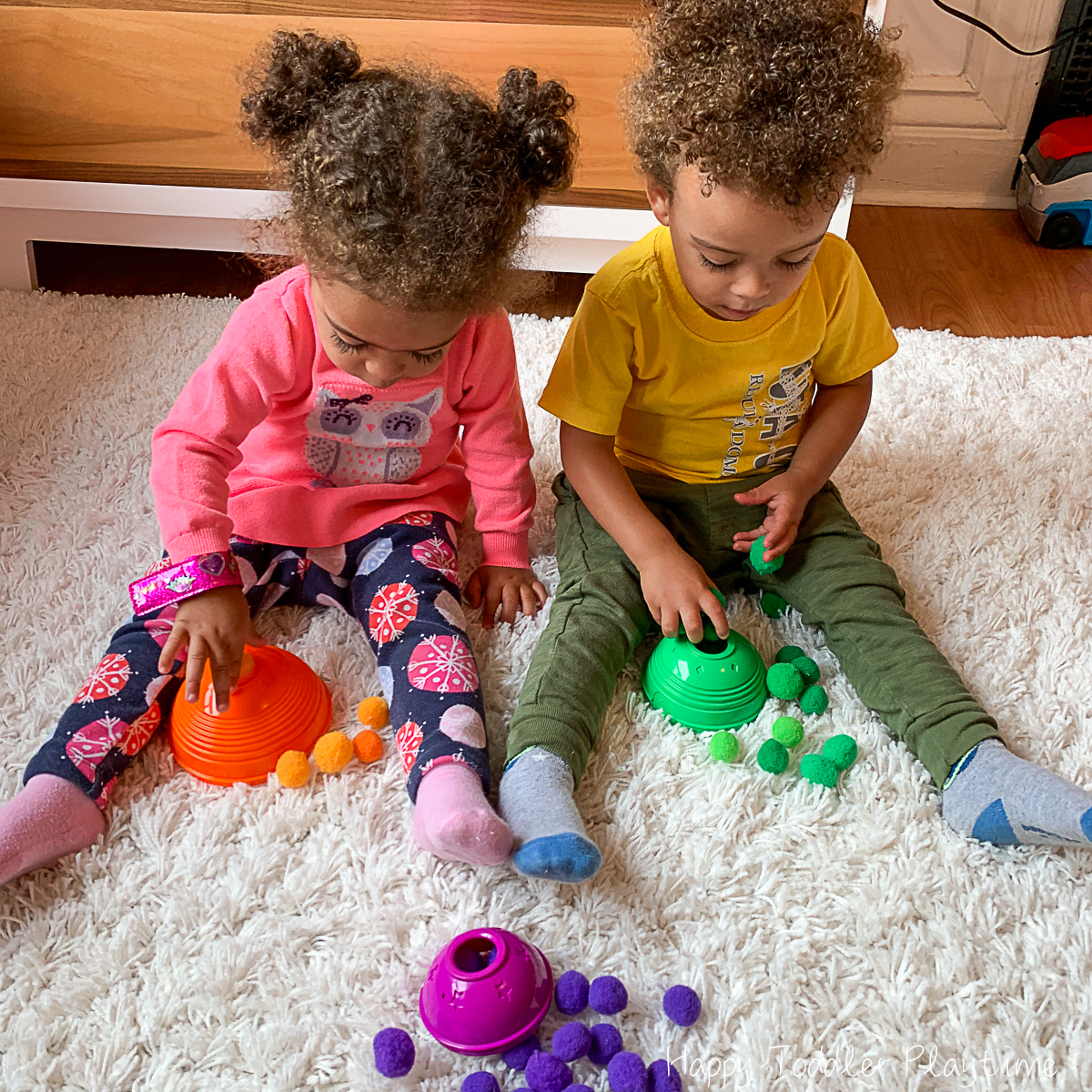 Halloween Color Matching - Happy Toddler Playtime