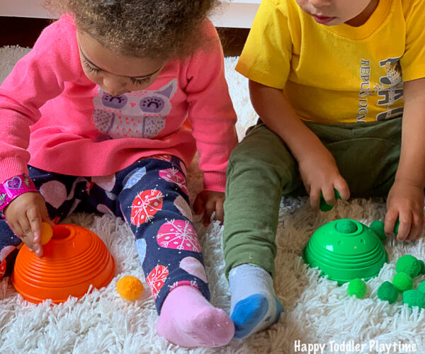 Halloween Color Matching - Happy Toddler Playtime