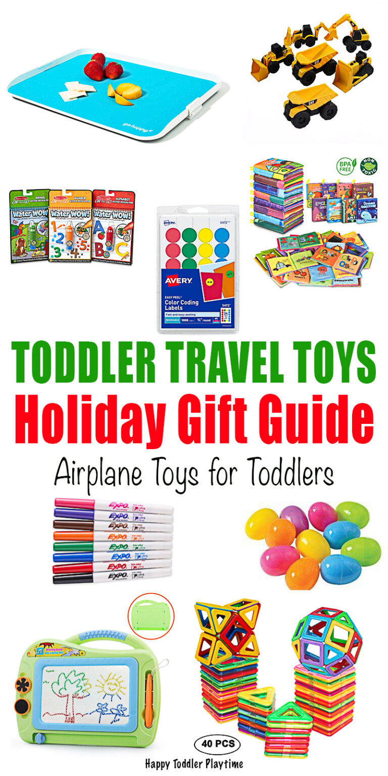 Toddler Travel Toys Holiday Gift Guide - Happy Toddler Playtime