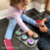 Muffin Tin Colour Sorting - Happy Toddler Playtime