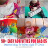 50+ Simple Activities for Babies 3-15 Months - Happy Toddler Playtime