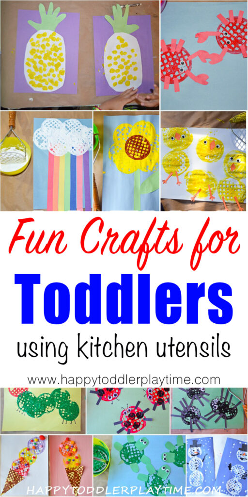 16 Fun Potato Masher Crafts - Happy Toddler Playtime