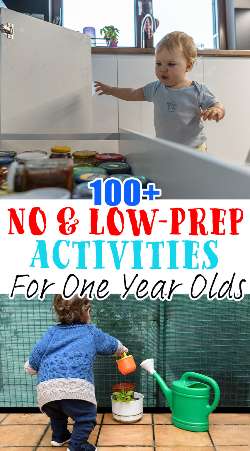 100+ No-Prep Indoor Activities for 1 Year Olds - Happy Toddler Playtime
