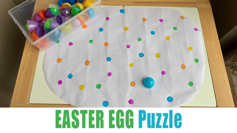 Easter Egg Puzzle - Happy Toddler Playtime