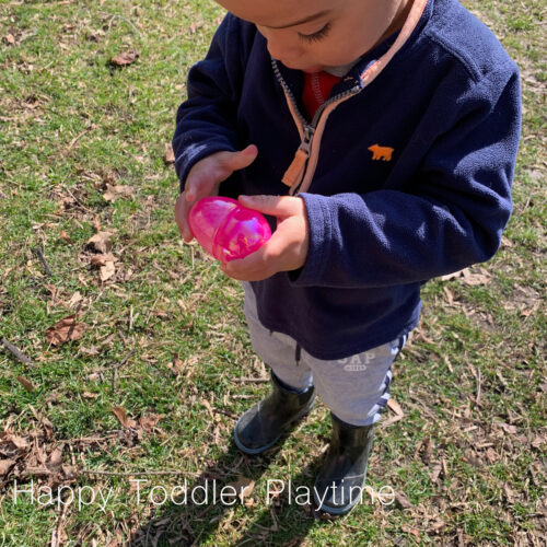 ABC Easter Egg Hunt for Toddlers - Happy Toddler Playtime