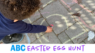 ABC Easter Egg Hunt for Toddlers - Happy Toddler Playtime