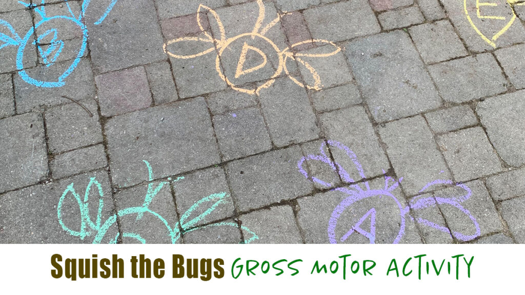Squish the Bugs Alphabet Game - Happy Toddler Playtime