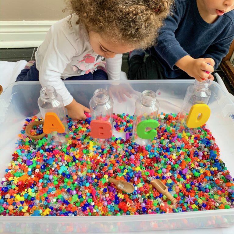 26+ Alphabet Sensory Bins - Happy Toddler Playtime