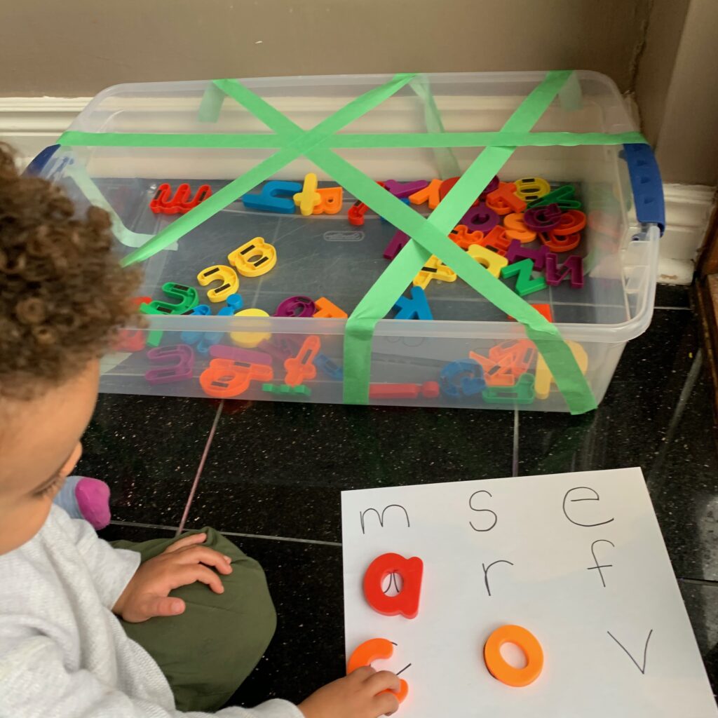 26+ Alphabet Sensory Bins - Happy Toddler Playtime