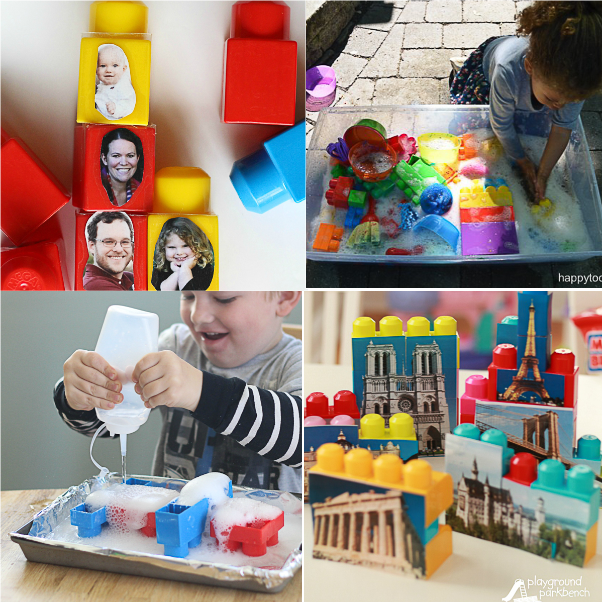 30 Toddler Activities using Mega Bloks - Happy Toddler Playtime
