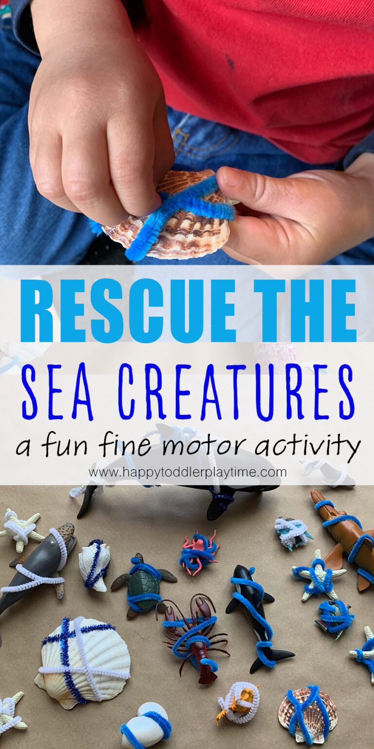 Ocean Activities & Crafts for Kids - Happy Toddler Playtime