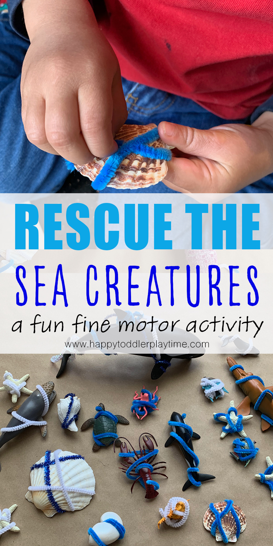 Ocean Activities & Crafts for Kids - Happy Toddler Playtime